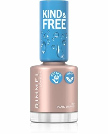 Лак для ногтей Rimmel Kind & Free, оттенок 160 Pearl Shimmer, 8 мл