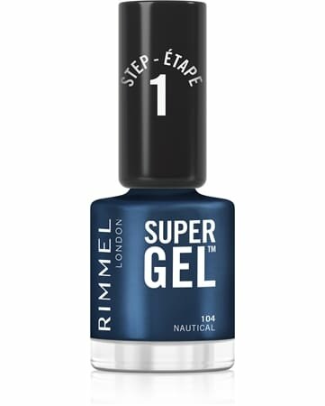 Лак для ногтей Rimmel Super Gel, оттенок 104 nautical, 12 мл