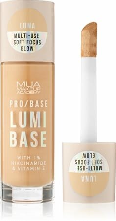 Основа под макияж MUA Makeup Academy PRO/BASE Lumi Base, оттенок Luna (холодный), 33 мл