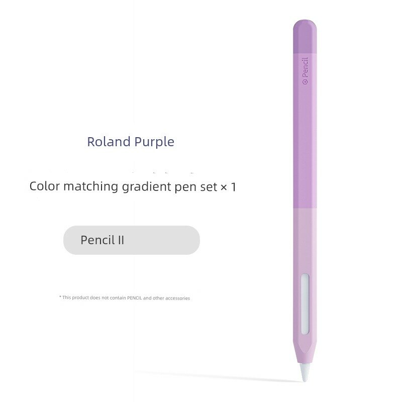 Силиконовый чехол для Apple Pencil 2/Pro — розовый лавандовый, защитный чехол для планшета iPad
