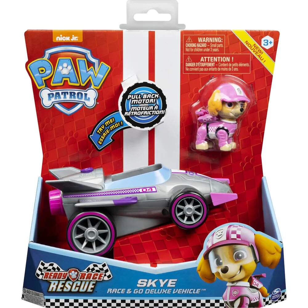 Spin Master Nickelodeon Paw Patrol Ready Race Rescue / Роскошное звуковое транспортное средство для детей в возрасте от 3 лет и старше