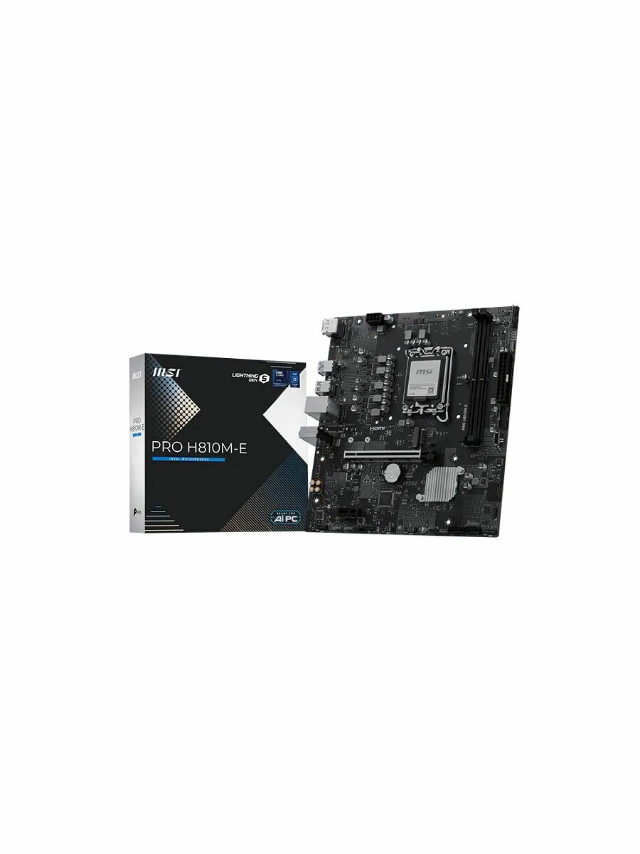 Материнская плата MSI PRO H810M-E