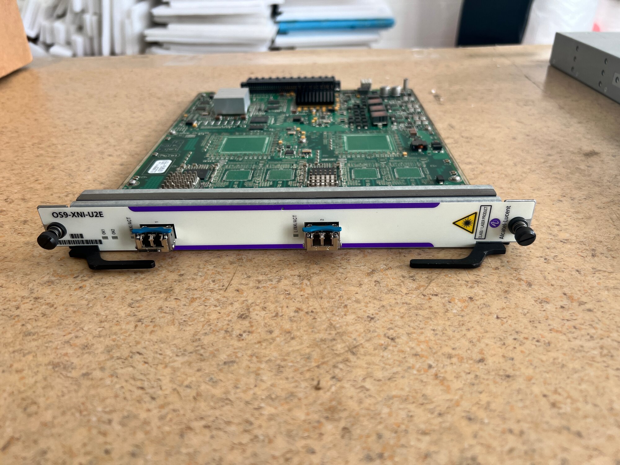 Модуль Alcatel-Lucent OS9-XNI-U2E с двумя портами 10 Gigabit Ethernet для шасси серии OmniSwitch 9000E