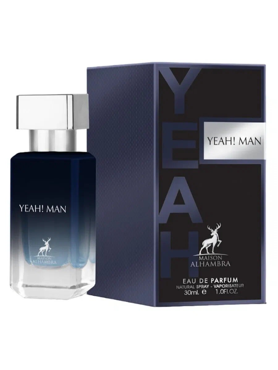 MAISON ALHAMBRA "YEAH" парфюмерная вода мужская, флакон 100 мл