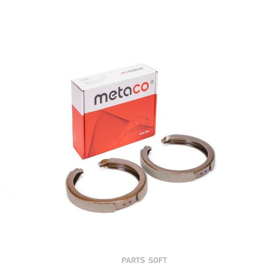 Колодки ручного тормоза к-кт Ssang Yong Kyron (2005-2015), Mazda CX 7 (2007-2012) METACO 3030004