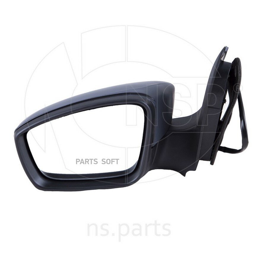 Зеркало левое VOLKSWAGEN Polo V sedan (09-20) (эл, обогр.) (в сборе с крышкой) NSP NSP086RU857507P9B9
