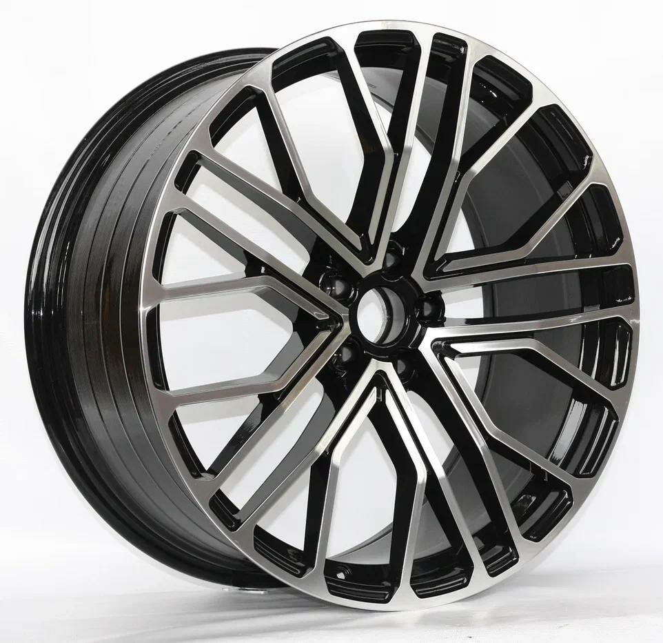 Диск автомобильный литой RST R2103FF 21x9.5 5x112 et31 dia66.6 Чёрный с полированной лицевой частью