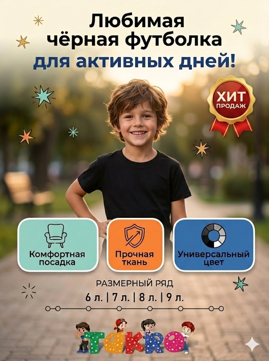 Футболка линейка