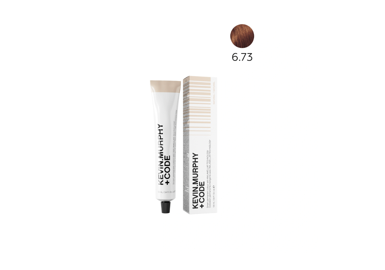 +CODE Перманентная Краска для волос, 6.73 6chG - DARK.BLONDE.CHOCOLATE.GOLD, 100 мл