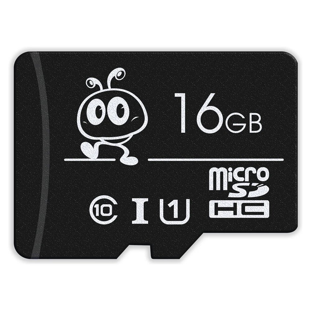 Карта памяти Micro SDHC 16GB Сlass 10, с адаптером SD Smartbuy SB16GBSDCL10-01LE