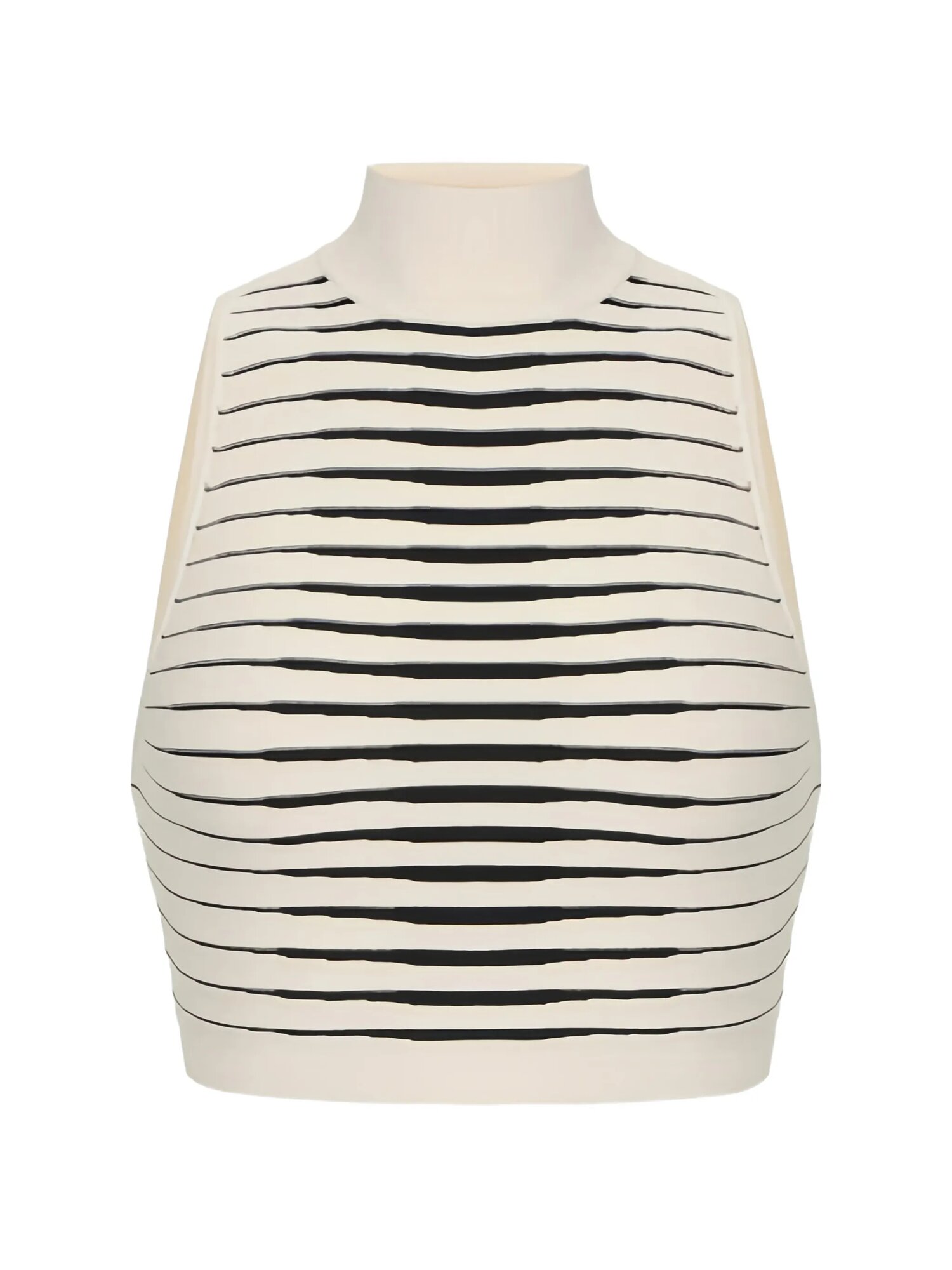 Топ Striped knit top