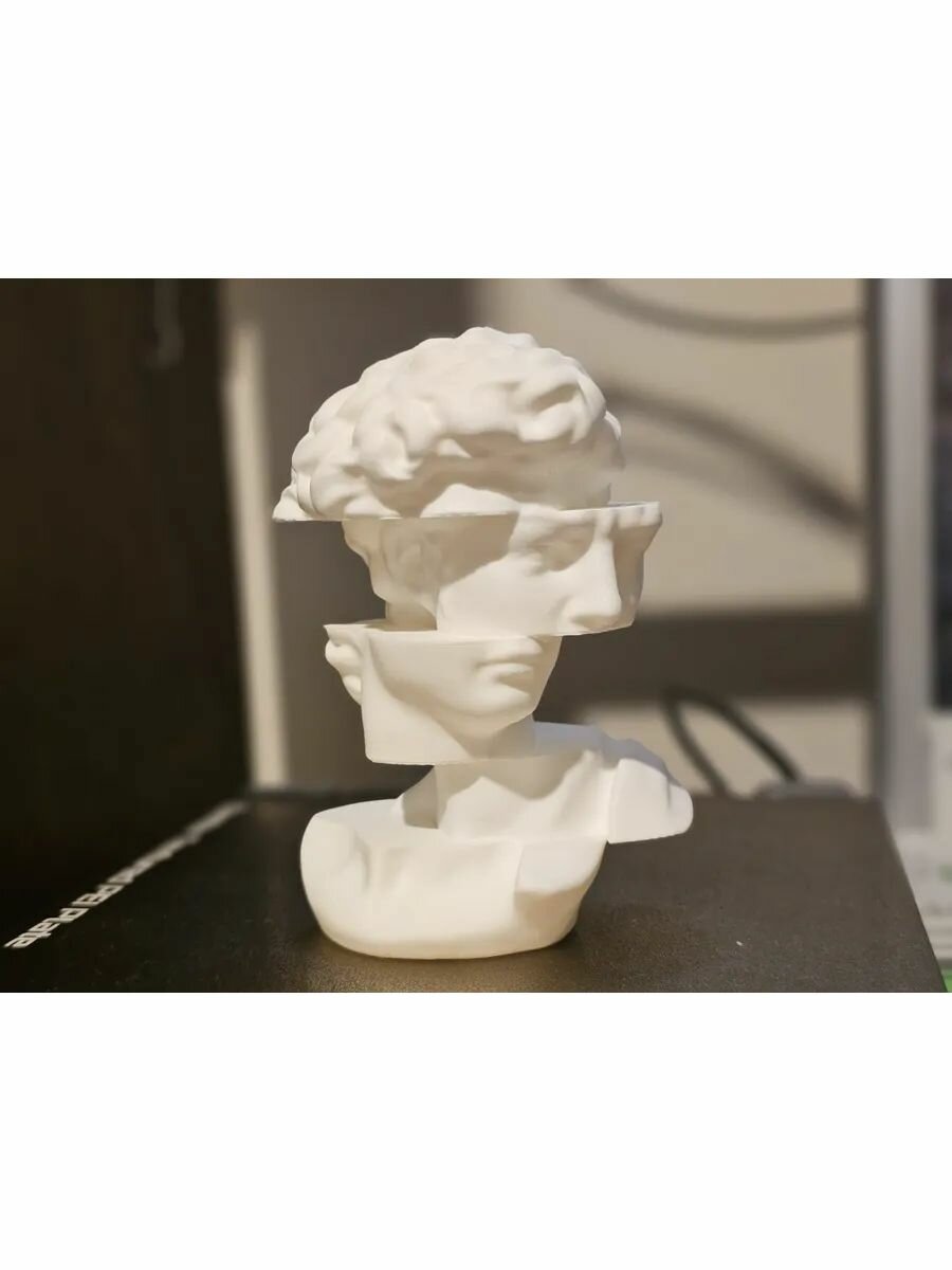 Статуэтка "Сюрреалистичный Давид" 3D печать из пластика