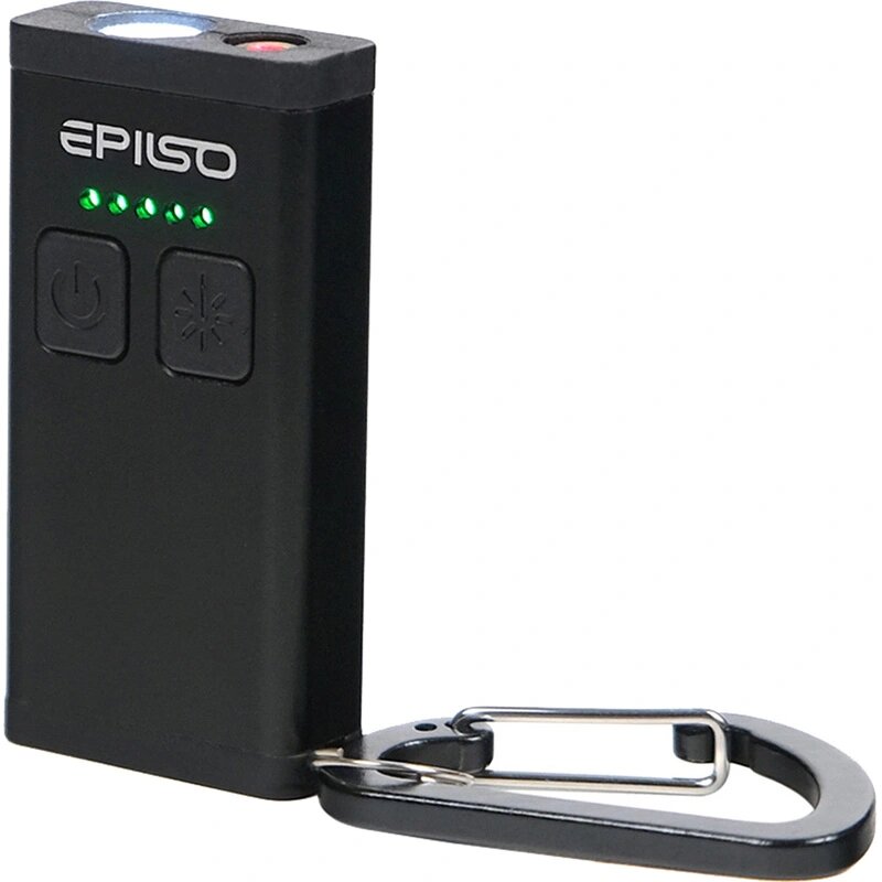 Фонарь EPILSO EPF-010 (брелок, LED со светорегулятором+лазер, аккум, type-c)