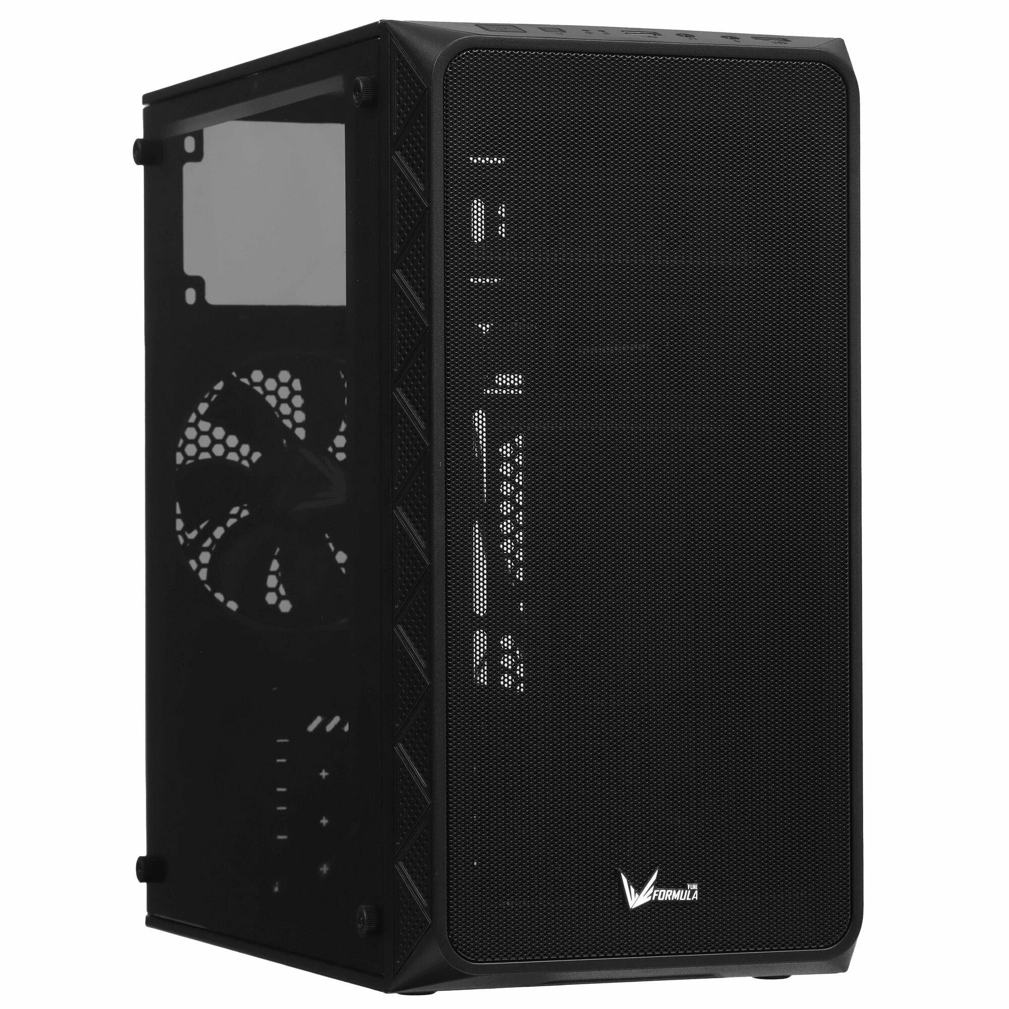Корпус для ПК Formula Air Mesh G4 Black, mATX, без блока питания