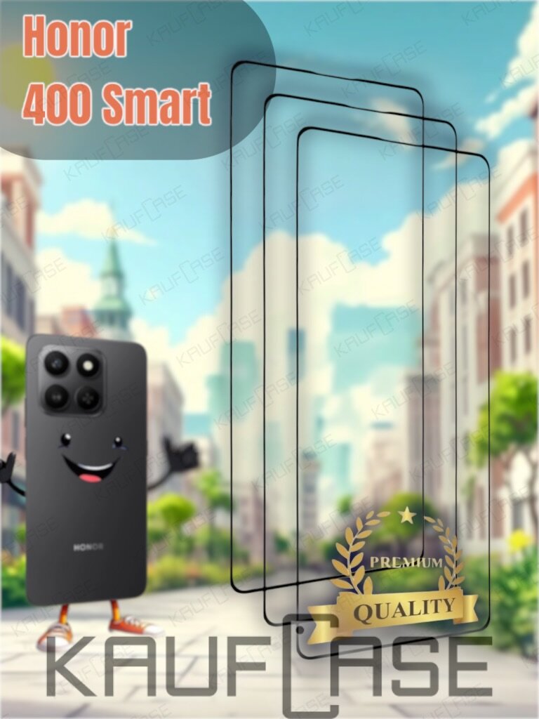 Стекло 3 шт для экрана Honor 400 Smart