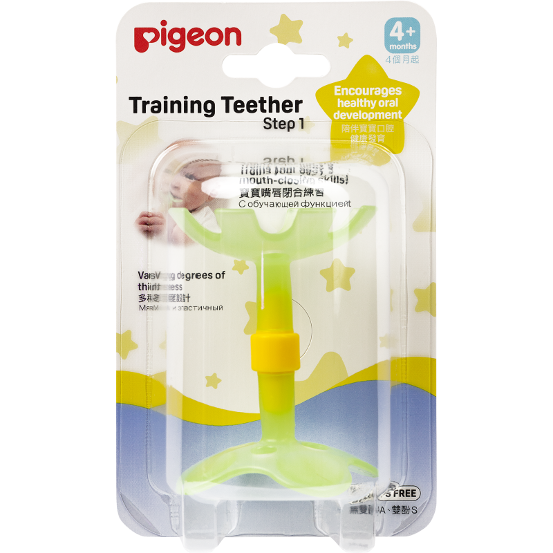 Прорезыватель Pigeon Step 1 4 мес