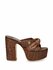 Босоножки Casadei Woven platform sandals, размер 37