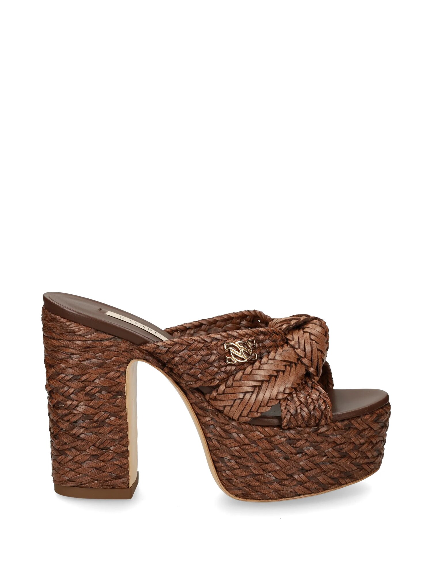 Босоножки Woven platform sandals