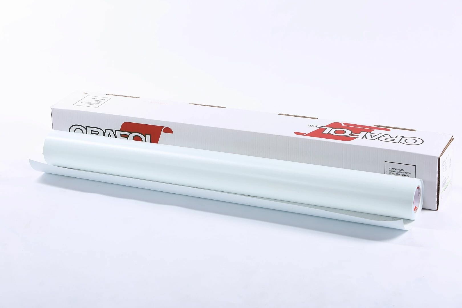 Пленка самоклеящаяся мономерная Oracal 620 G 010 1*50 м белая, глянцевая
