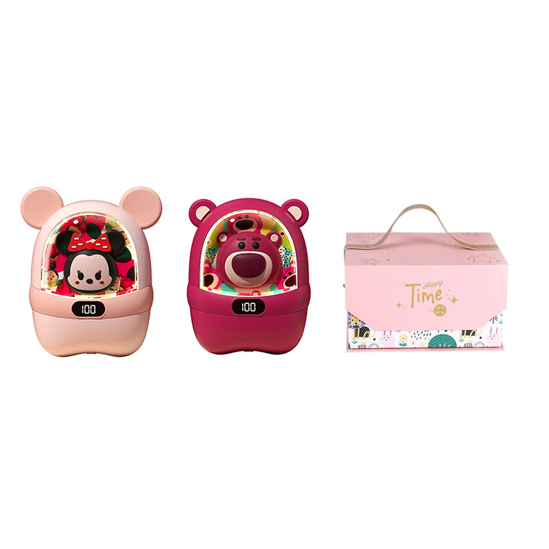 Ручной согреватель унисекс Disney GS24 2-в-1 пауэрбанк Lotso большой емкости