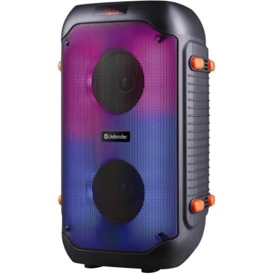 Портативная колонка Defender Boomer 25 (Бумер 25) 25Вт, RGB/BT/FM/USB/TF/AUX/MIC