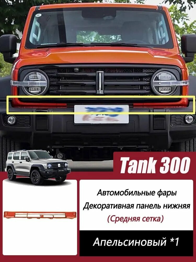 TANK300 Защита внешних частей автомобиля на кузов, 1 шт.