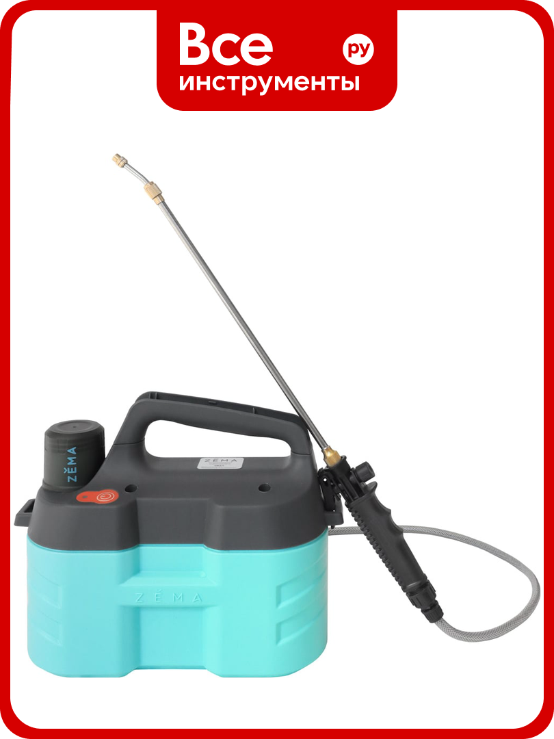 Опрыскиватель Zema ZM5-L, плечевой, Li-Ion аккумулятор, объем 5 л