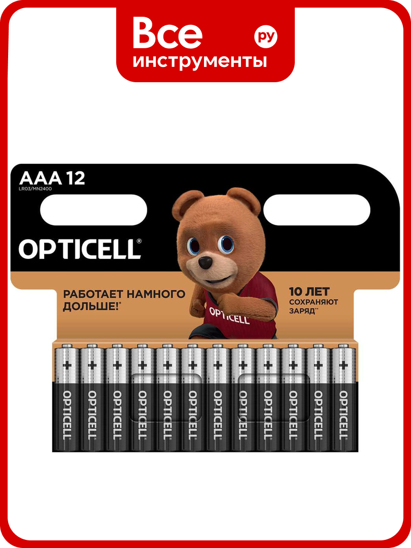 Батарейки OPTICELL Basic AAA 12шт 6051011