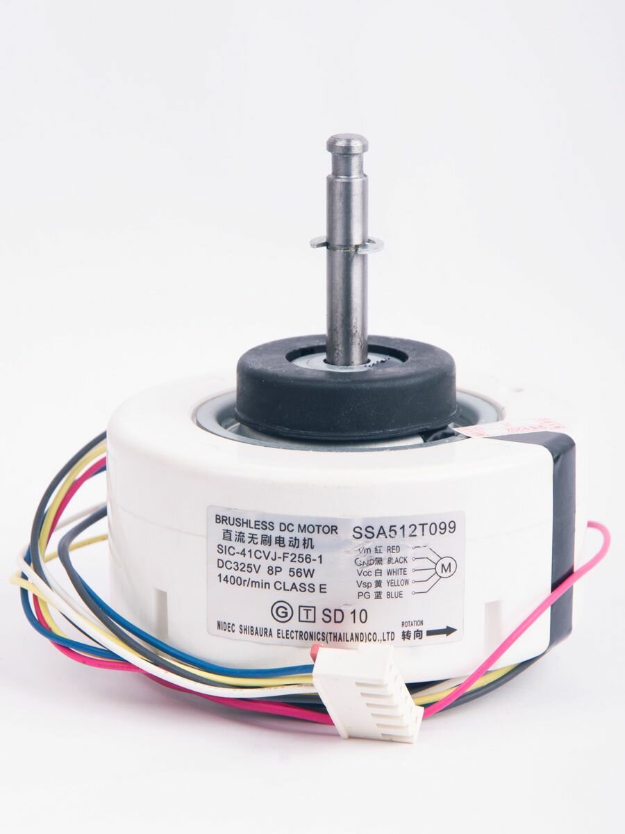 Электродвигатель наружного блока SSA512T099 SIC-41CVJ-F256-1 DC325V 56W (024021)
