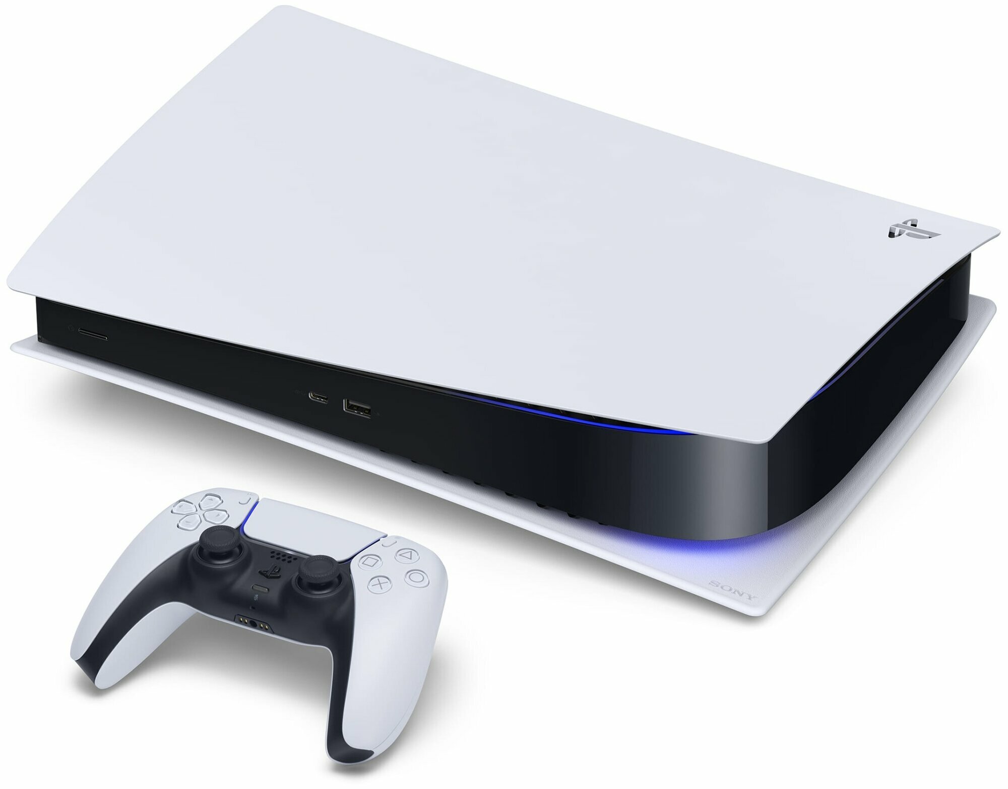 Игровая приставка Sony PlayStation 5 Digital Edition Slim, без дисковода, 825 ГБ SSD, белый