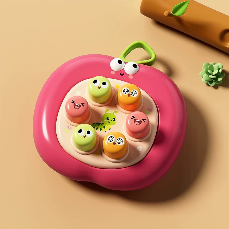 Ручная игрушка-головоломка «Убей червяка» для детей, для раннего развития и развития интеллекта, игрушка для нажимания