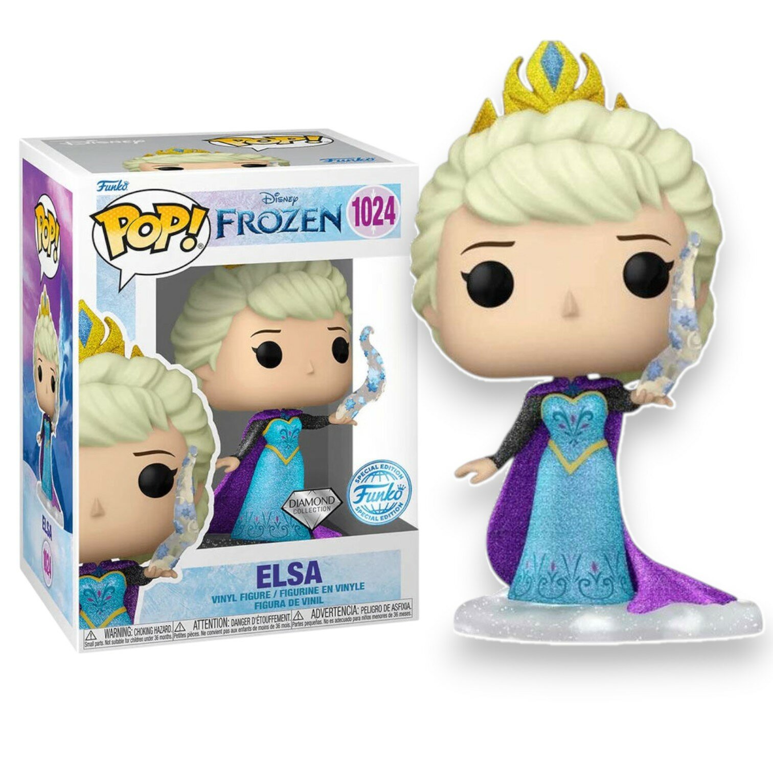 Фигурка Эльза Холодное сердце "Disney Ultimate" Эксклюзив от Funko Pop! 1024