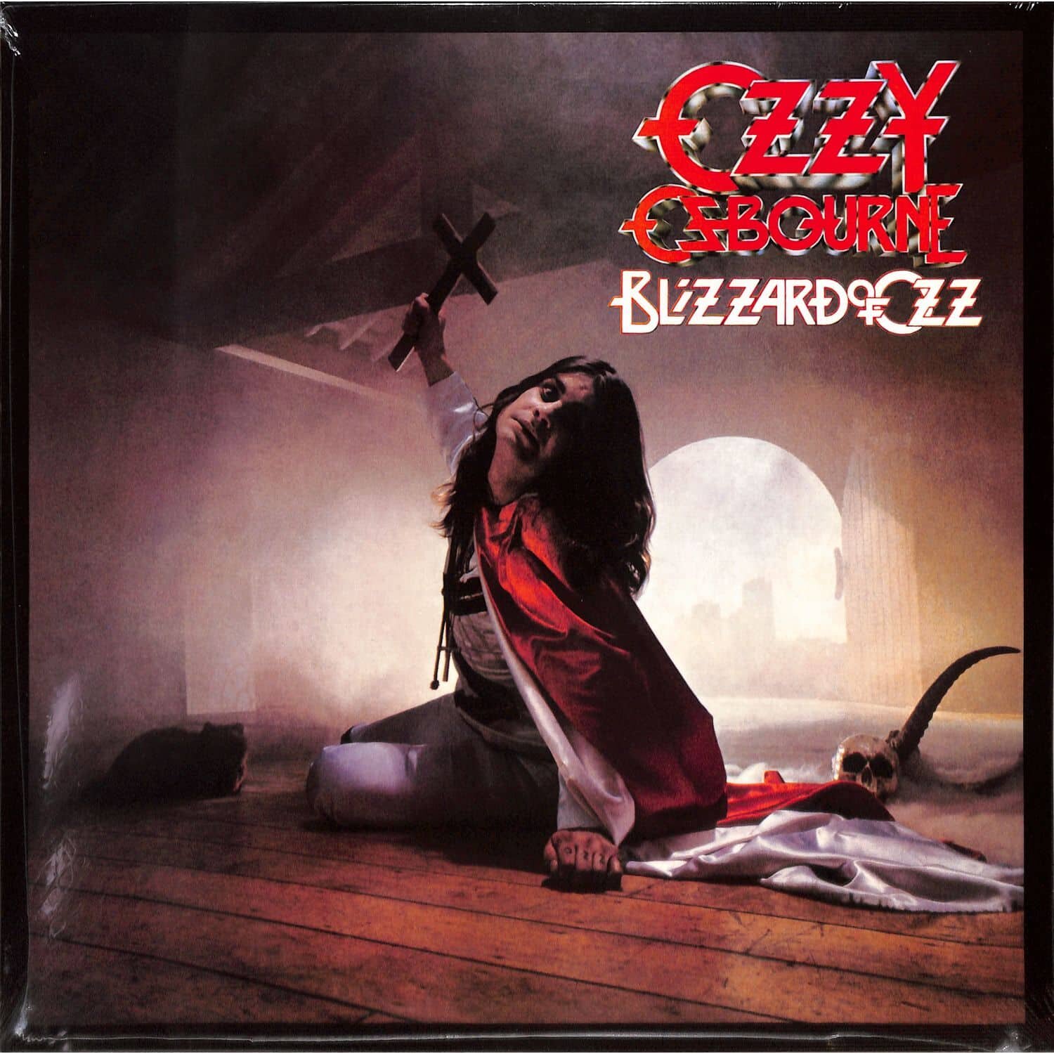 Ozzy Osbourne. Blizzard Of Ozz (LP/Silver Red Swirls Vinyl/Reissue/Виниловая пластинка)