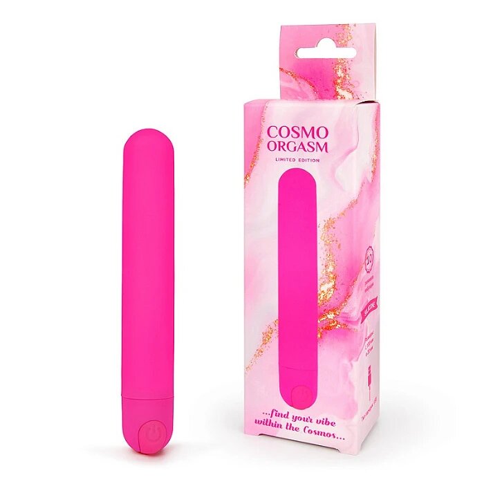 Вибростимулятор Cosmo Orgasm, перезаряжаемый, 10 режимов, длина 12см