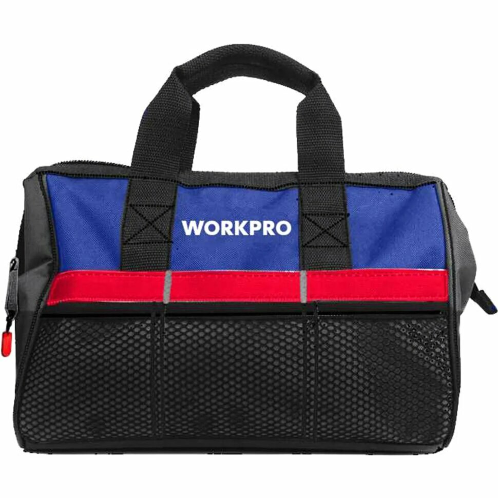 Сумка с широким клапаном 45х29х32см 6 карм WORKPRO (WP281002), 1714517