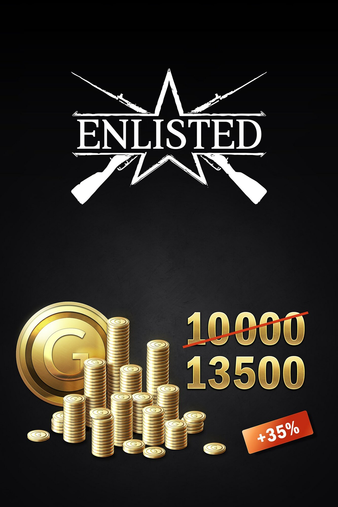 Enlisted - 10000 Gold + 3500 Bonus — DLC — дополнение (DLC) для Xbox / Microsoft Store · Xbox · цифровой ключ · нужна базовая игра