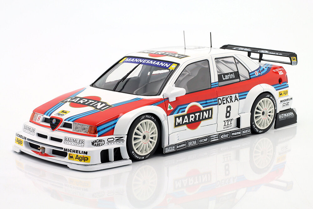 Модель коллекционная WERK83 Alfa romeo 155 V6 ti no 8 dtm itc 1995 martini