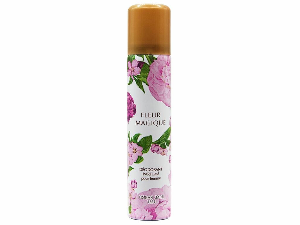 Новая Заря Дезодорант парфюмированный женский "Магический цветок" Magique Fleur