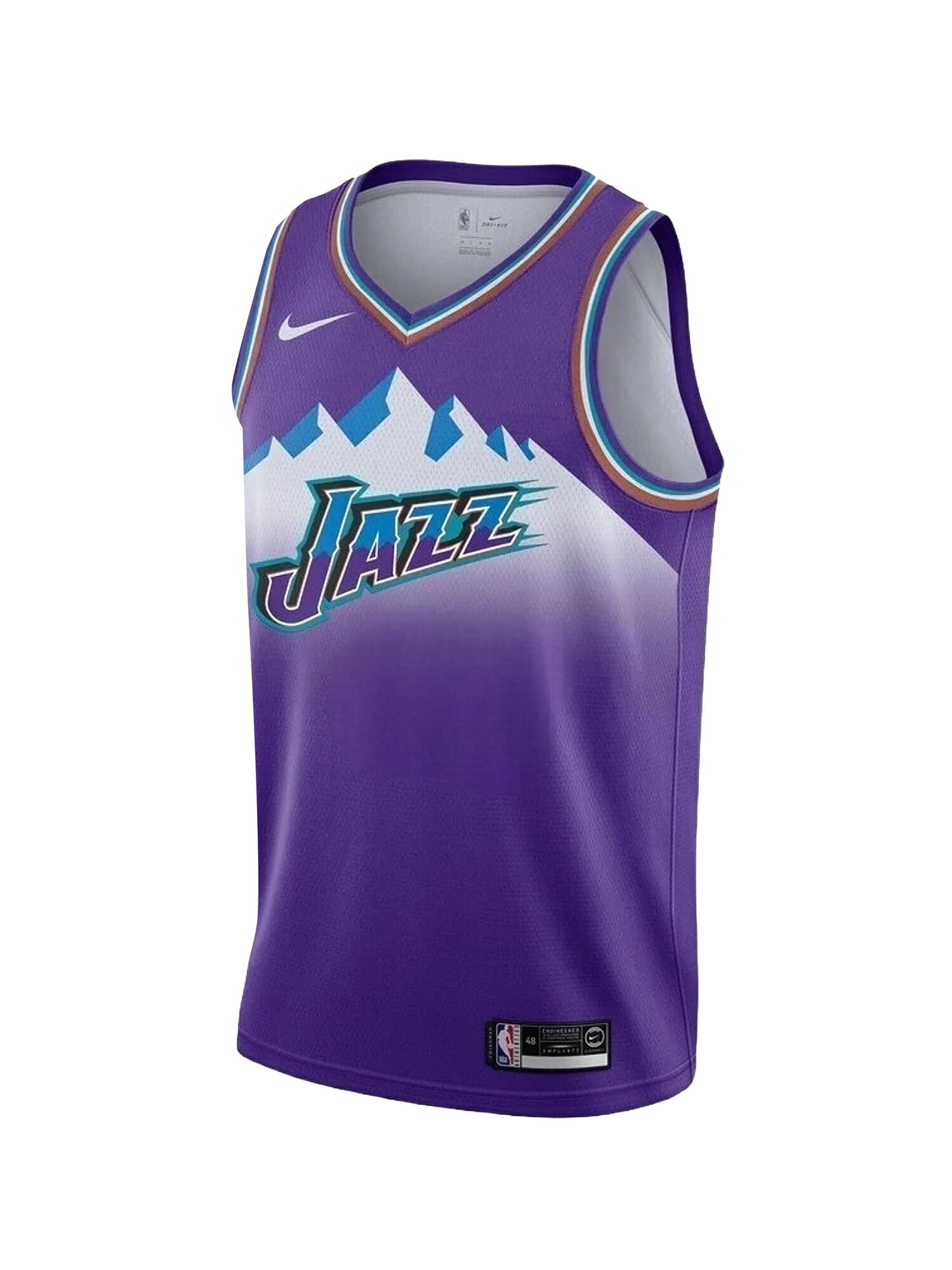 Топ NIKE Utah Jazz Swingman, размер XL, purple