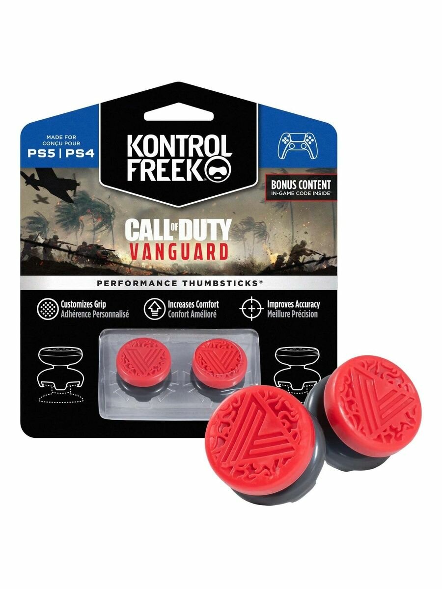 Джойстики KontrolFreek Call of Duty: Modern Warfare II для Xbox One и Xbox Series X 2 с высокой посадкой, гибридные / плоские Черные / зеленые