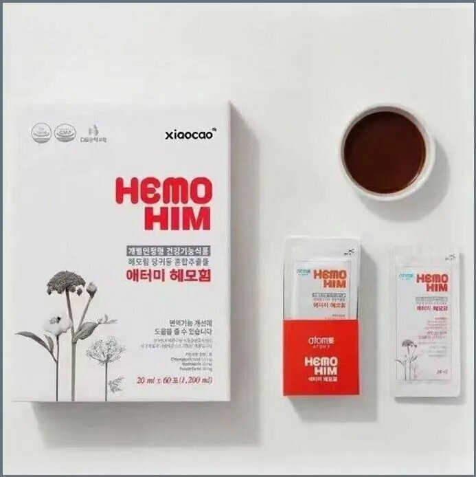Корейский Hemohim от Atomy в 60 пакетиках, качественный