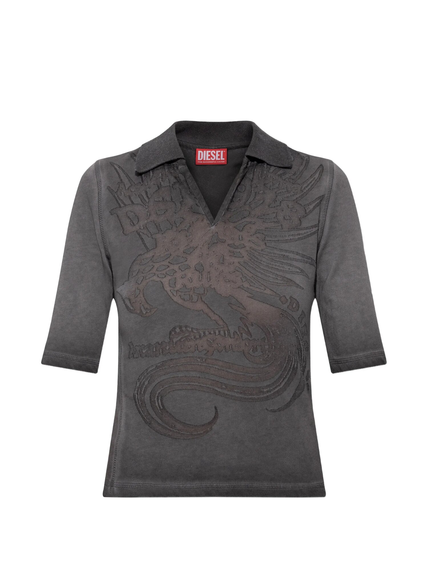 Рубашка T-BEA graphic-print polo shirt