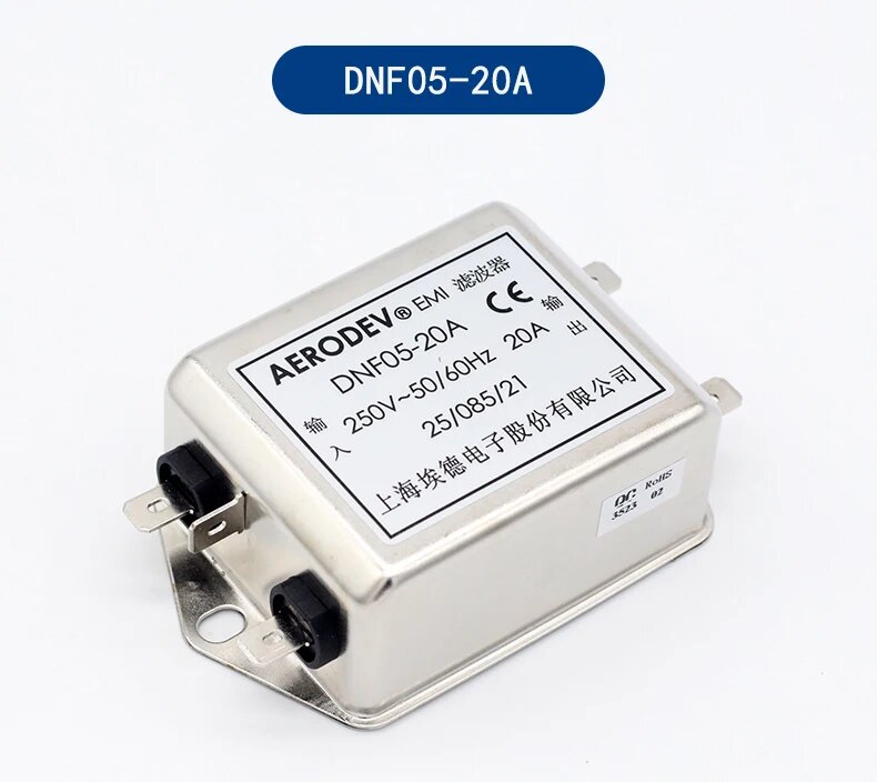 Фильтр ЭМИ AERODEV DNF05-20A 250V
