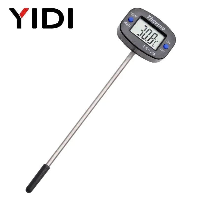 Цифровой термометр YIDI TA288 для кухни Black