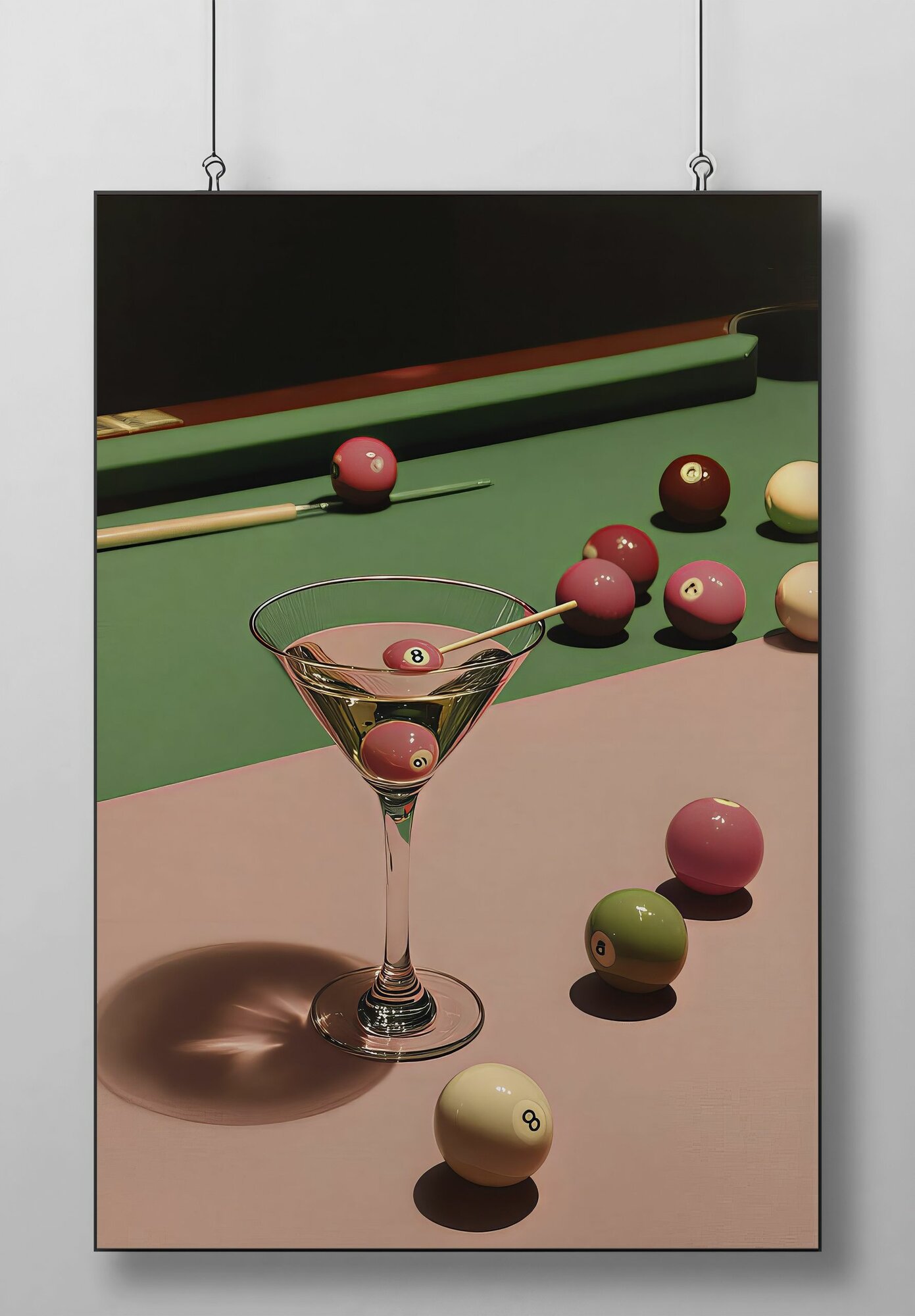 Постер / Плакат На Стену Интерьерный Мартини (Martini)