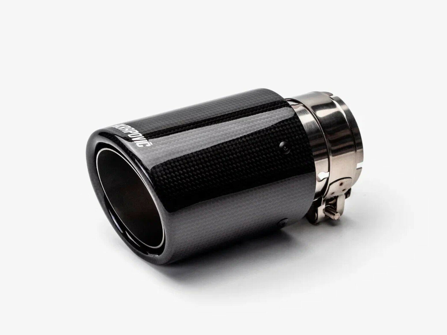 Карбоновая насадка на глушитель Akrapovic Style 63