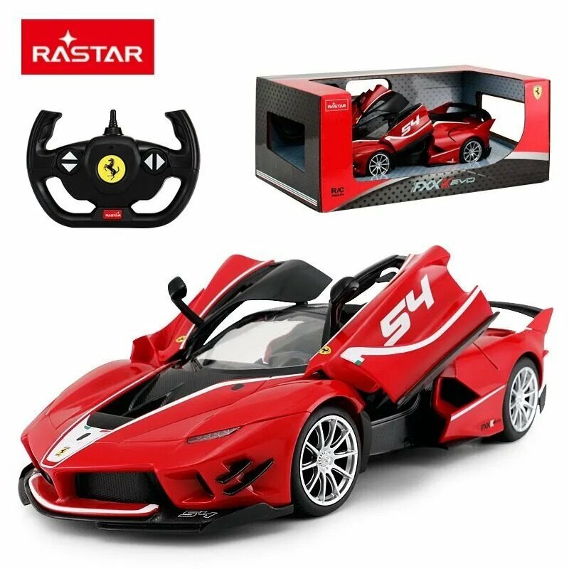 Детская радиоуправляемая машинка Ferrari FXX-K модель 79260 с USB-зарядкой, для мальчиков