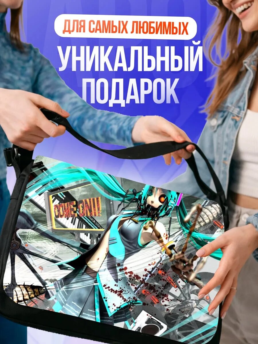 Сумка Киберпанк Мику — фото 1