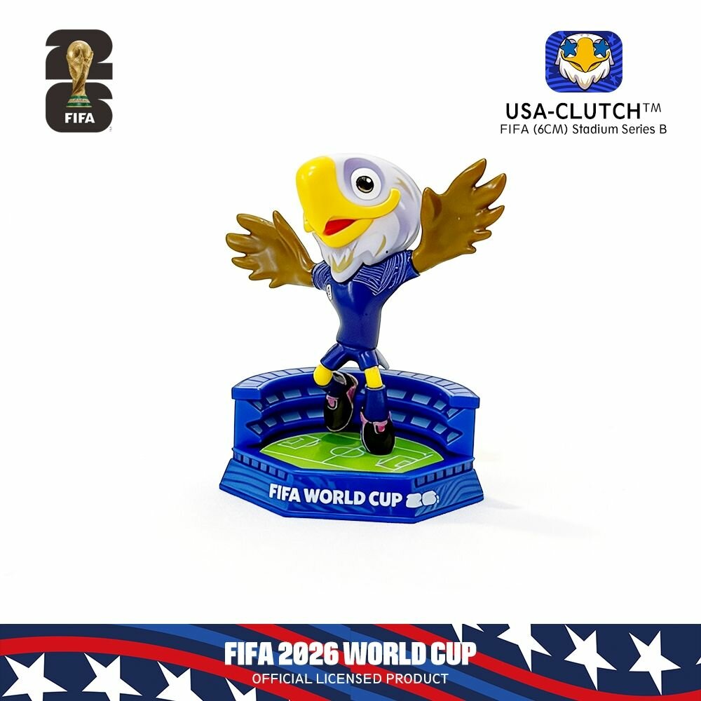 Фигурка "Белый орёл Клатч", сувенирная коллекция Чемпионата мира FIFA 2026