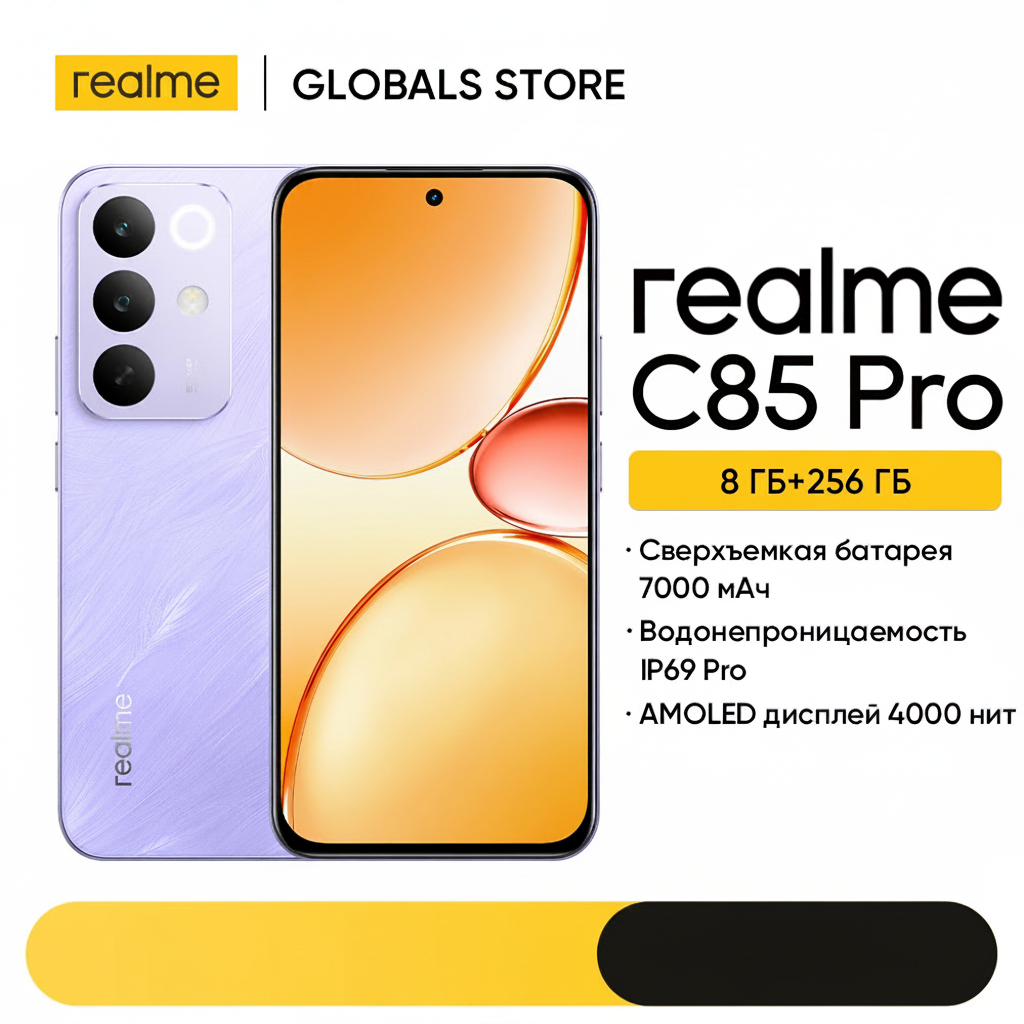 Смартфон Realme C85 Pro, 8/256ГБ